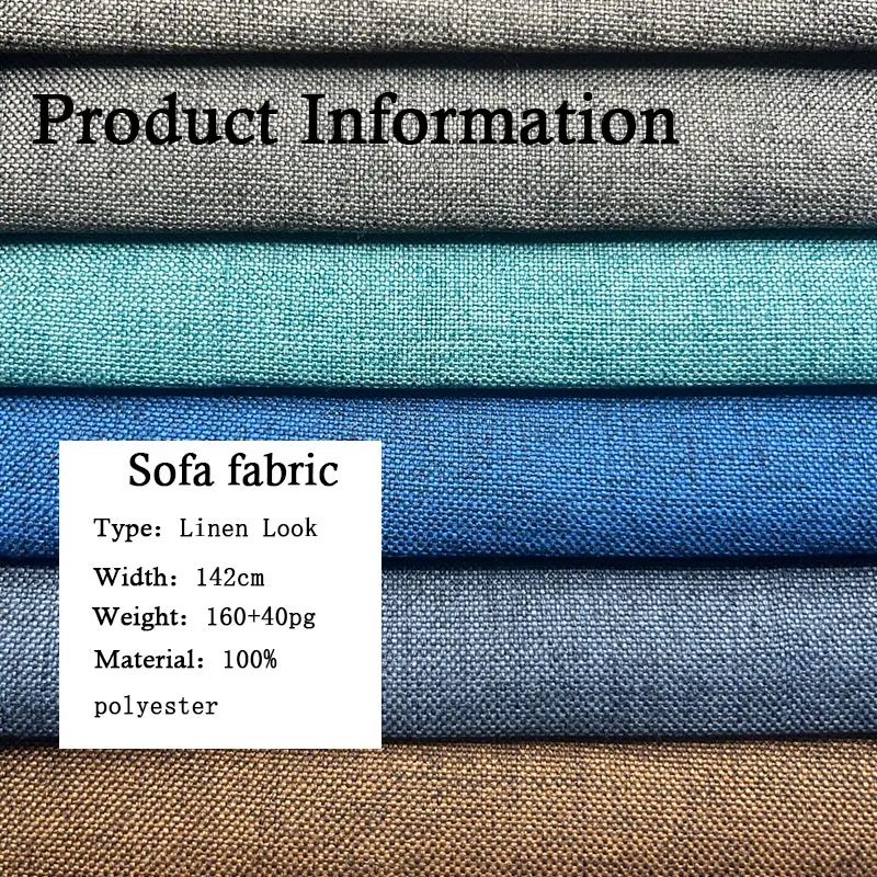 Alibaba.com: 172# Polyester Linen Sofa Fabric, Linen Look Pillow Case ...