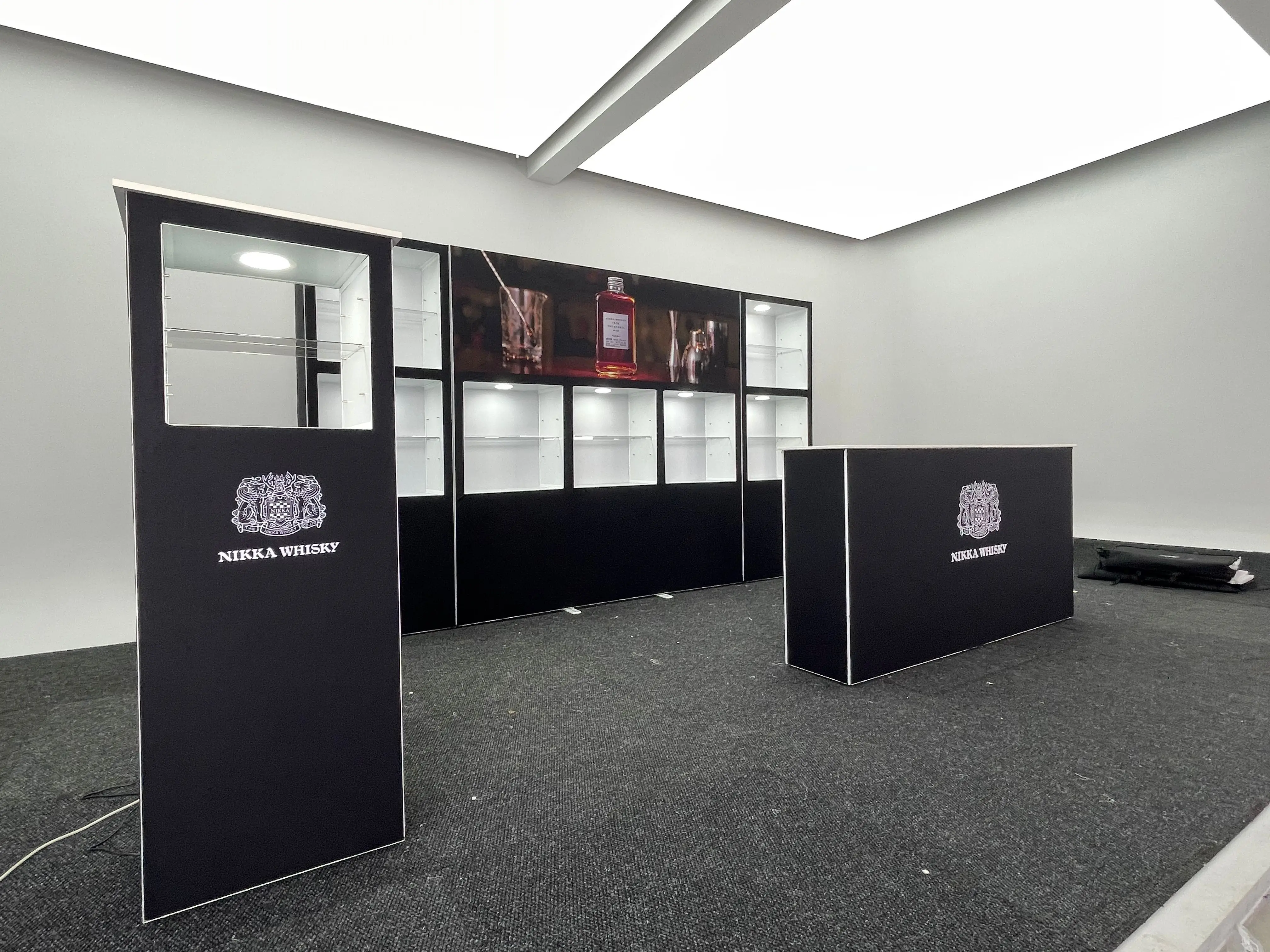 Modular SEG Pop up Booth - Versatile Trade Show Display