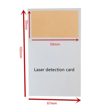 700nm To 1400nm Ceramic Card Laser Viewing Card Ir Laser Detection Card - Buy Laser View Card ...