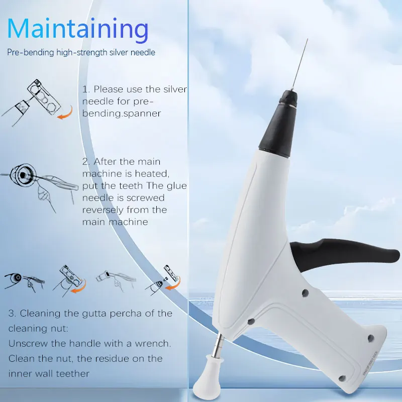 Dental Endo Obturation System Wireless 2 In 1 Filling Gun Percha Gutta ...