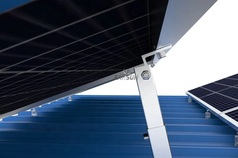 FarSun Flat Roof Solar Panel Roof Mounting System Aluminum Rear Leg ...