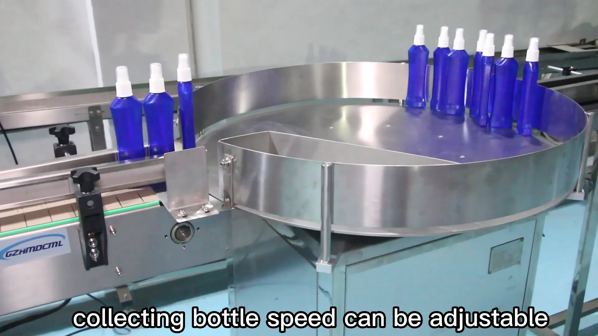 Round Bottles Rotary Table/bottle Collection Turntable - Buy Bottle ...