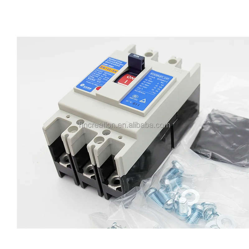 士林bm系列mccb断路器3 P 63a 80a 125a Ac400v 50hz 3相塑壳断路器4极mccb - Buy 塑料外壳式断路器,Shihlin,Bm100 Product on ...