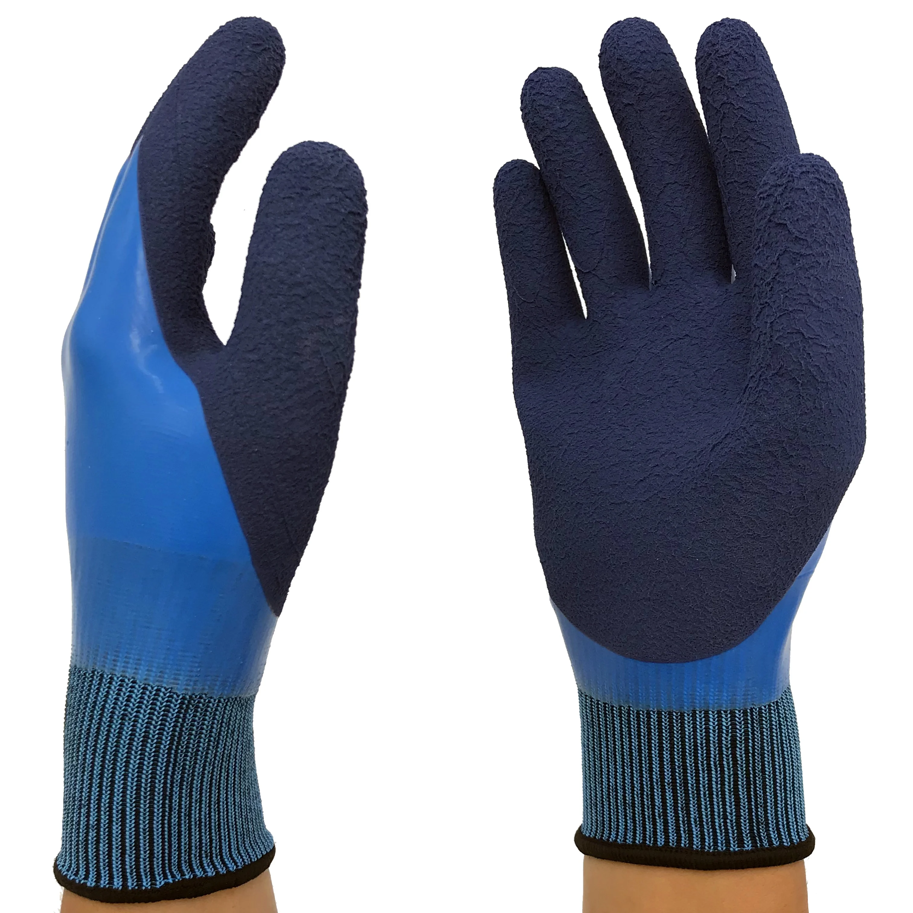 13 Gauge Blue Boy Safety Level 5 Hand Gloves for Construction