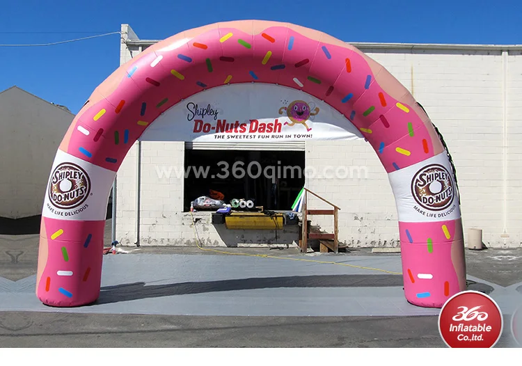 Advertising Inflatable Football Arch With Banner Cheap Inflatable Arch ...