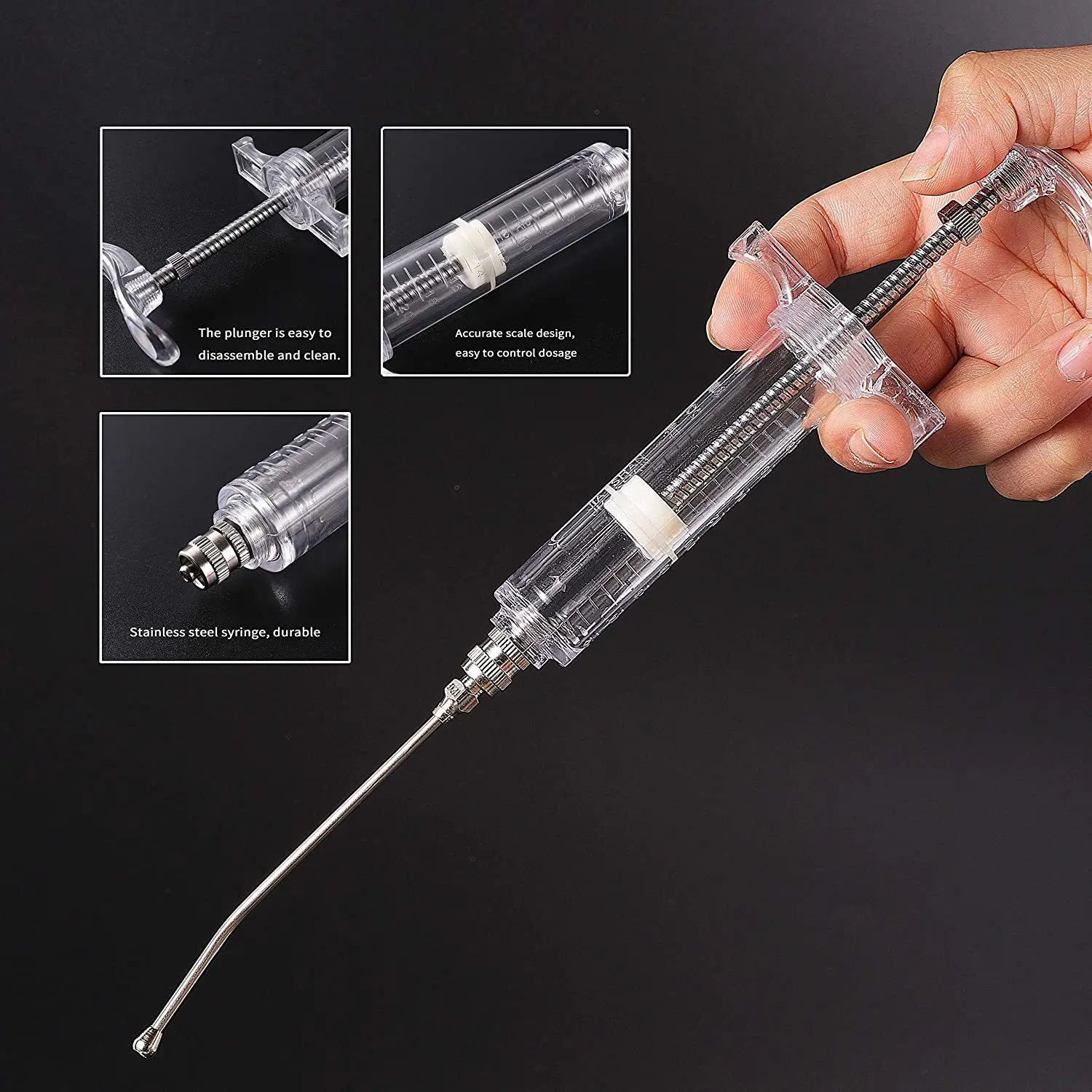 Stainless Steel Feeding Needle For Animals Or Birds - Buy Stainless ...