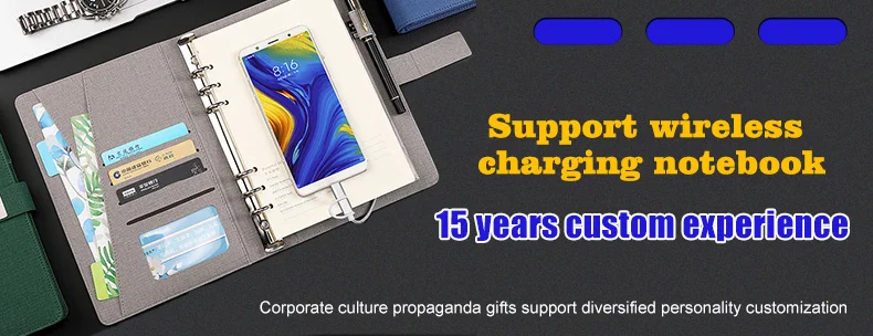 Custom Rechargeable Notebook,Built-in 10000mah Power Bank Wireless ...