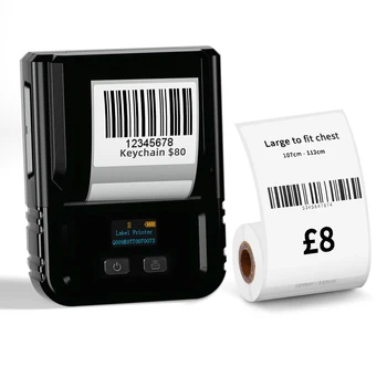 Thermal Wireless Label Barcode Printer Product Label Printing Machine ...