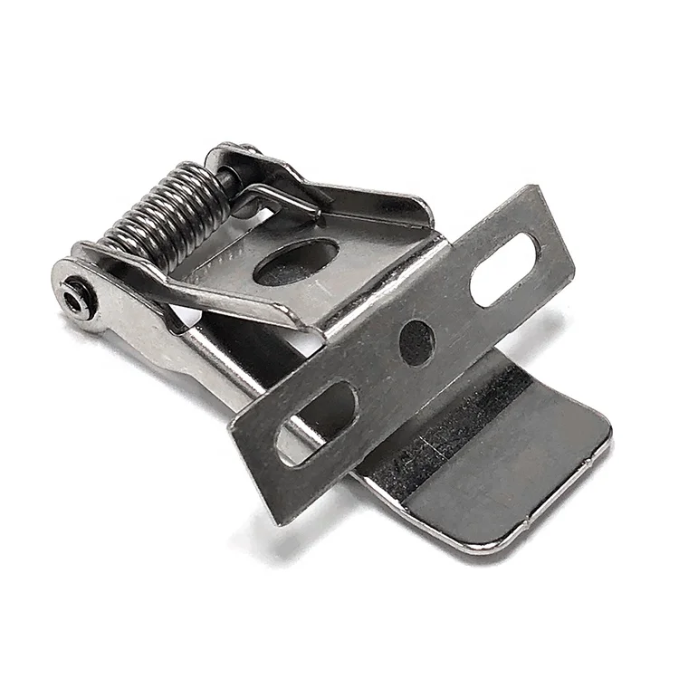 Flat panel lamp spring clip LED strong spring buckle with 3 holes and ...