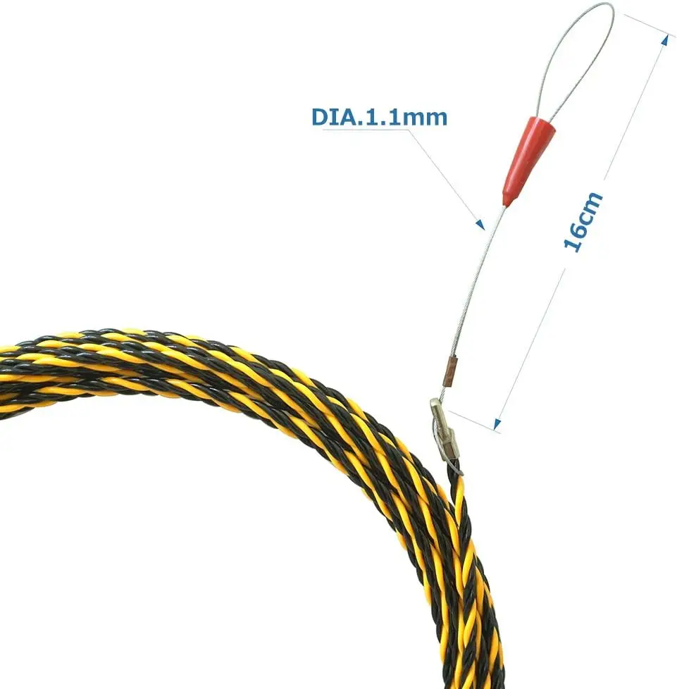 3 Core Electrician Wire Puller Fish Tape Threading Device Lead Device ...