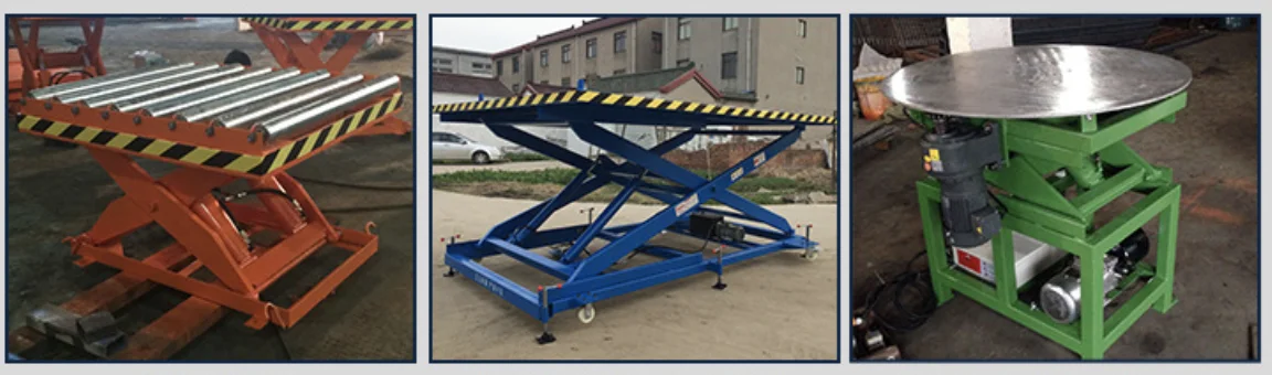 Hydraulic Scissor Electric Lift Tables Scissor Lift Platform Table ...