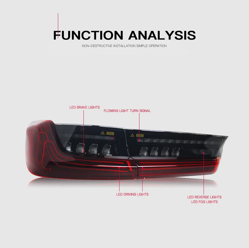 For Bmw 3series M3 G20 G80 Csl Laser Tail Lights Dynamic Animation ...