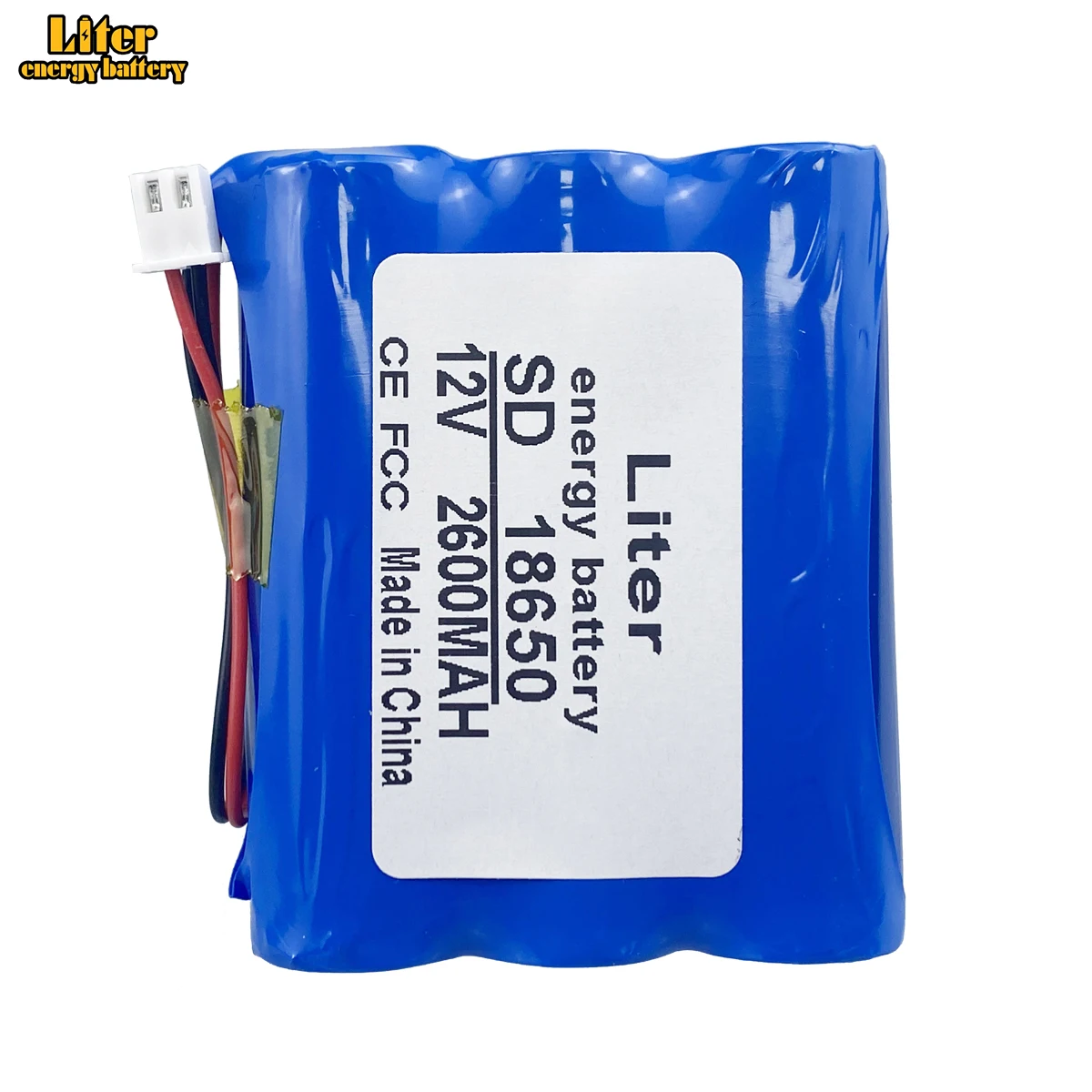 3S1P 12V 18650 2600mAh Lithium-ion Battery Pack for CCTV, Electric ...