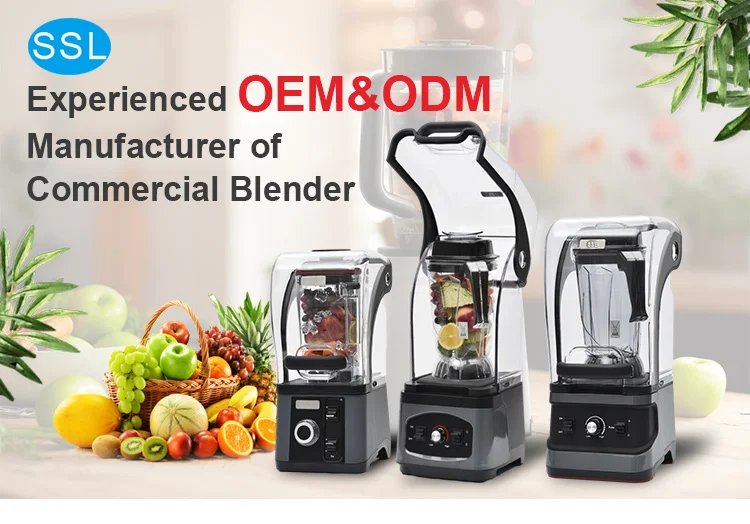 Oem/odm 1680w Professional Commercial Kitchen Blender Mixer For Fruit ...