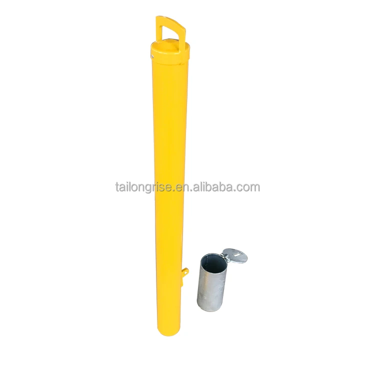 90mm Dia. Removable Key Lockable Bollard,1150mm Height,Hot-dipped ...