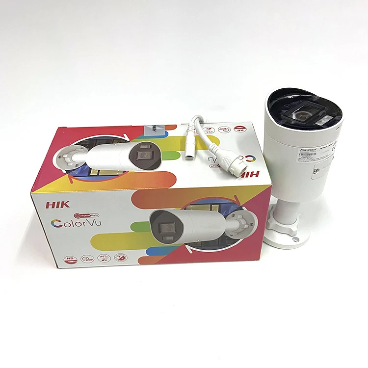Hik 6MP Smart Hybrid Light with ColorVu Fixed Mini Bullet IP Network ...