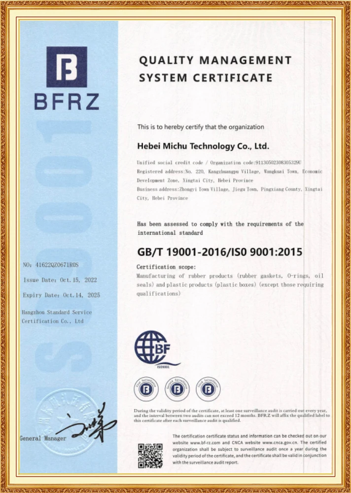DIN 3771 Metric O-Rings - Durable, High-Performance Seals