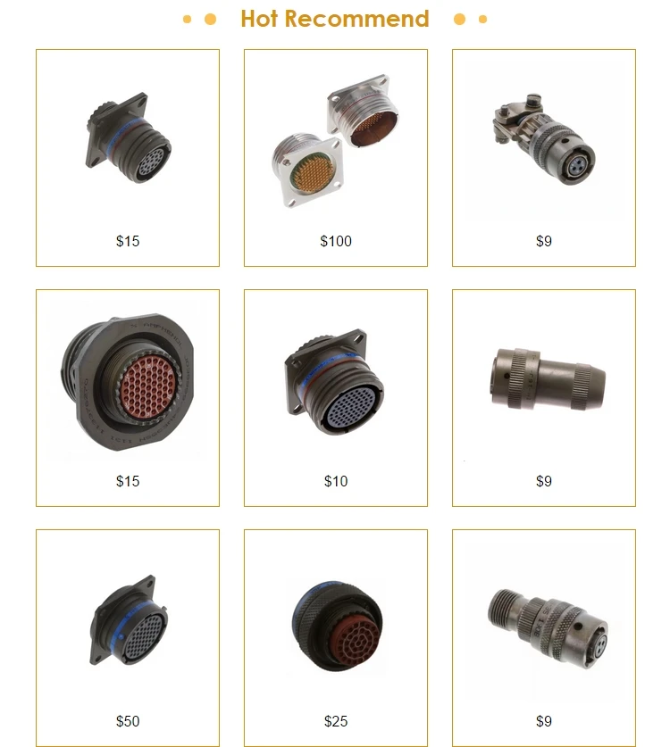 8d015j97ha Circular Connector 38999 Series8d 12c 8#20 4#16 Pin Recp ...