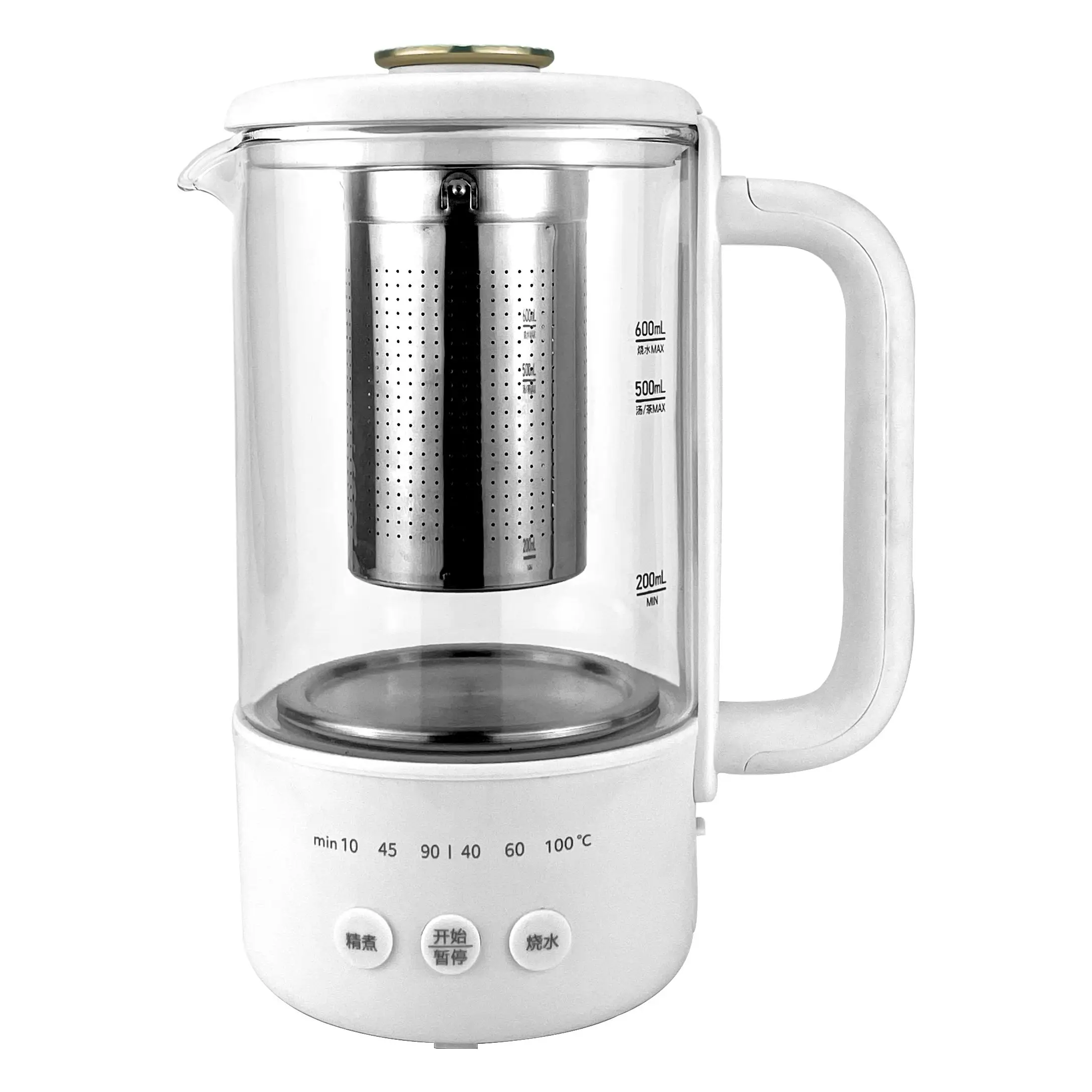 Electric Cup Multipurpose 600ml Temperature Control Keep Warm Small Tea ...