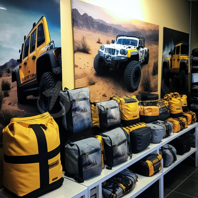 Waterproof Rear Spare Wheel Bag - Ideal for 4WD Camping