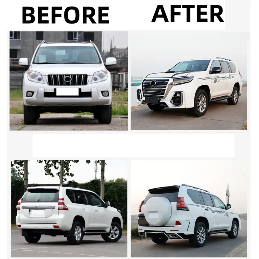 Hw Fj150 10-17 Upgrade Facelift To Navigator Bodykit For Toyota Land ...