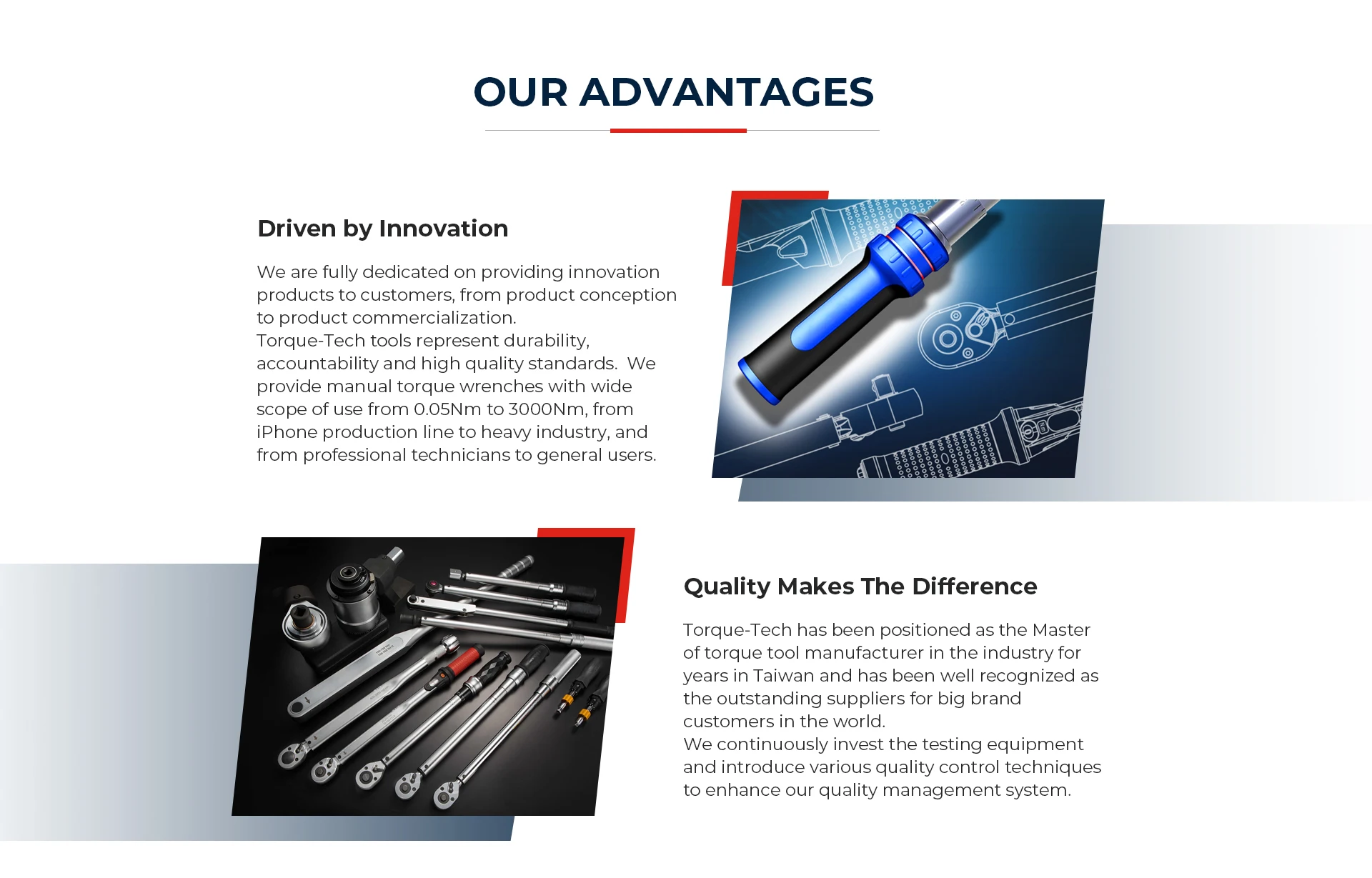Company Overview - TORQUE-TECH PRECISION CO., LTD