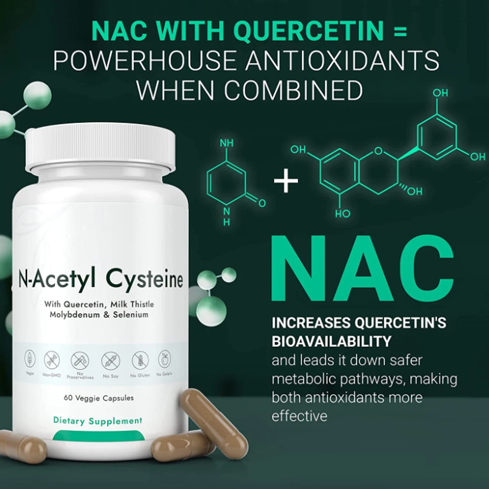 Supplement Popular Nac N-acetyl Cysteine Capsules Nac Capsules - Buy ...