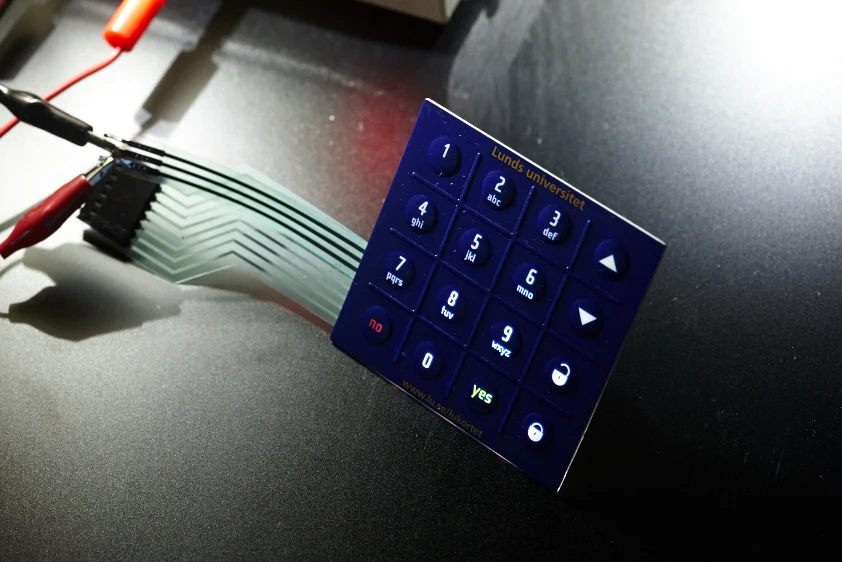 WALICO Custom-Made Electroluminescence Elastomer Keypad