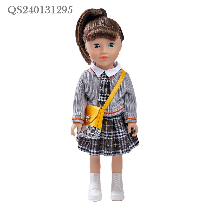 Qs New Design Kids 18 Inch Vinyl Simulation Fashion Girl Toys Multi ...
