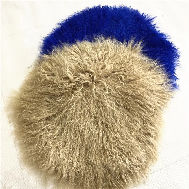Long Hair Curly Real Tibetan Mongolian Lamb Fur - Buy Mongolian Lamb ...