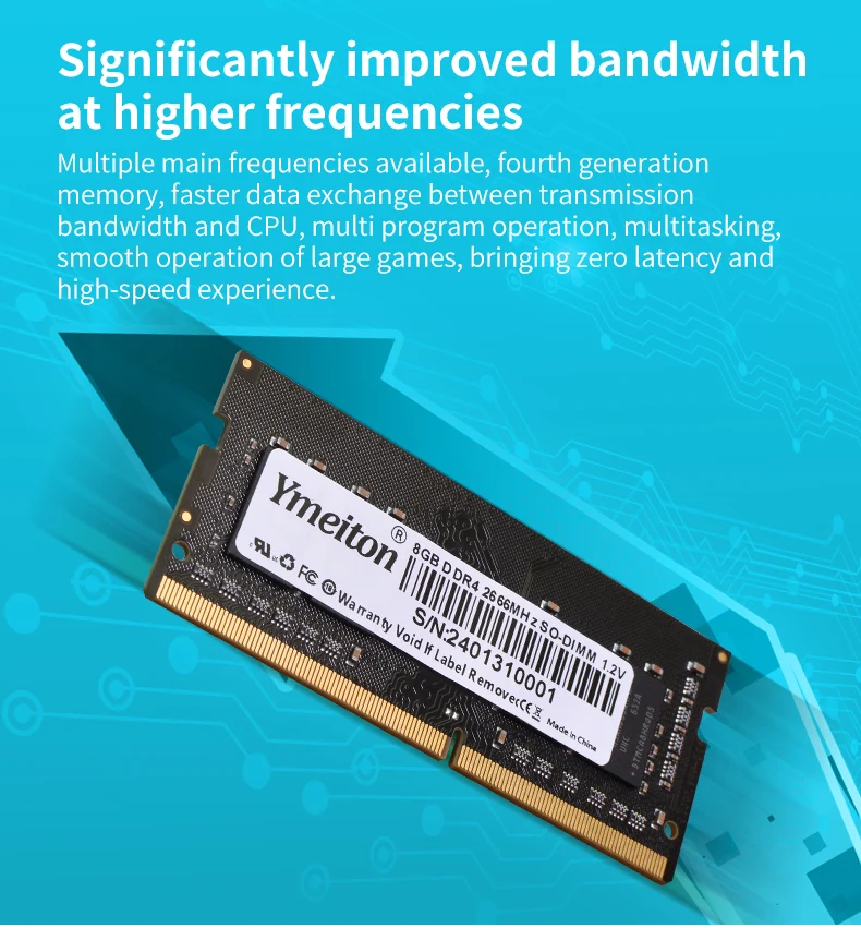 Ymeiton DDR4 Memory for Laptops - Upgrade & Enhance