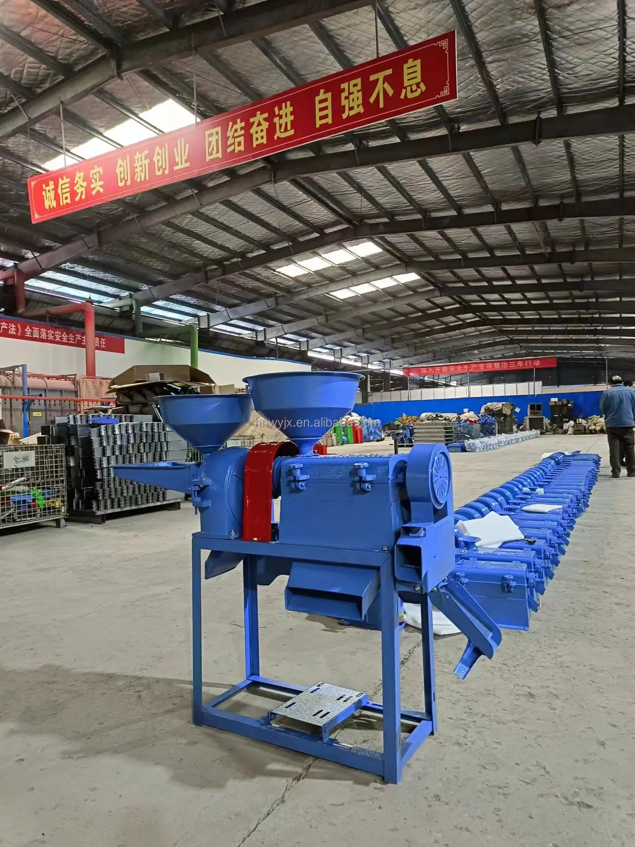 Weiyan 6nt90 Hot Sale Multifunctional Combine Mini Rice Mill Low Price Rice Milling Machine Mini ...