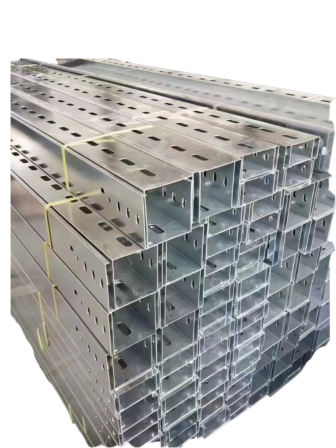 C Section Purlins Steel Profiles Perforated C-Channel Galvanized U ...