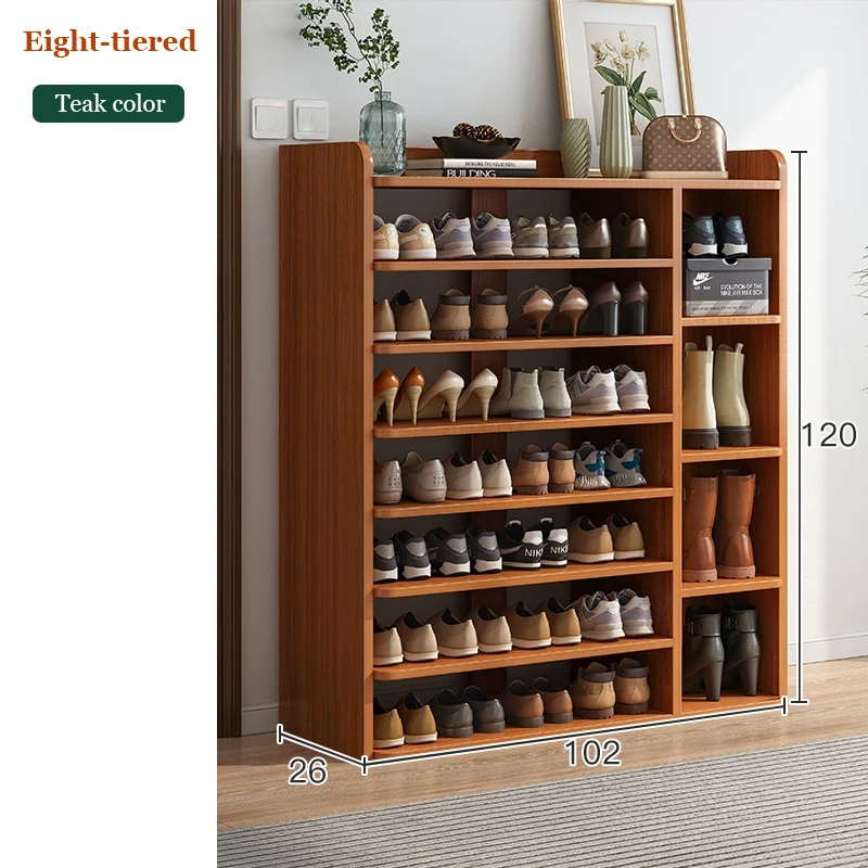 Simple Door Design Layered Partition Shoe Rack For Home Storage ...