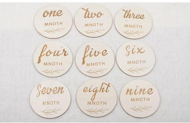 3D Wooden World Map - Customized Milestone Cards for Babies