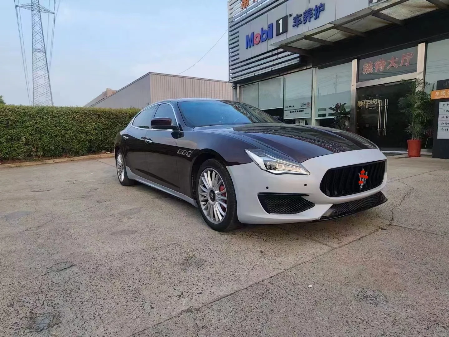 Maserati Quattroporte Trofeo Performance Body Kit LED Lights