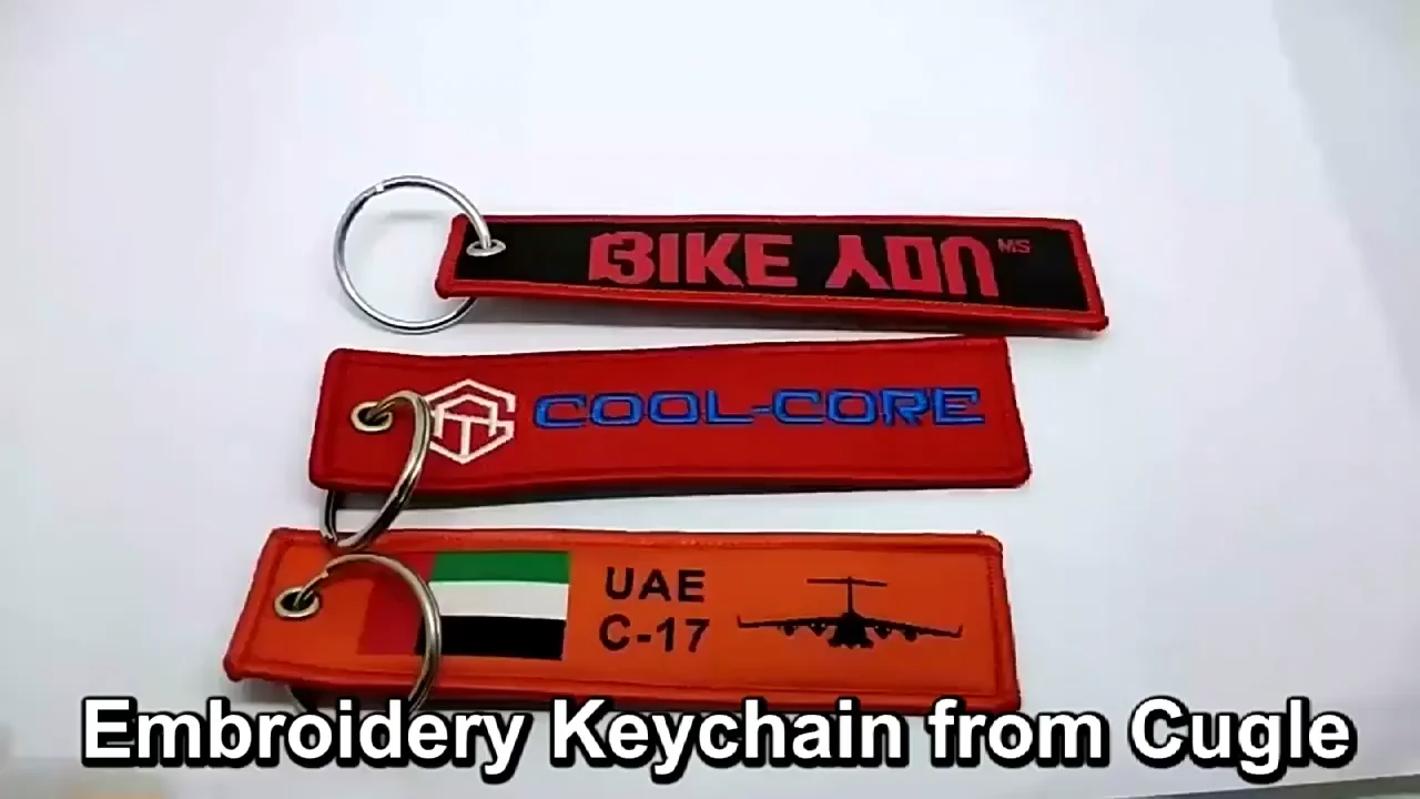 Wholesale Bulk Woven Blank Sublimation Key Chain Embroidered Custom ...