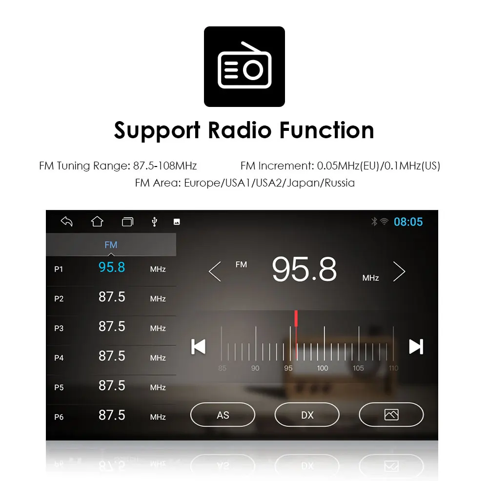 Universal Multimedia Head Unit Dual Audio Stereo Radio 7 Inch Android ...