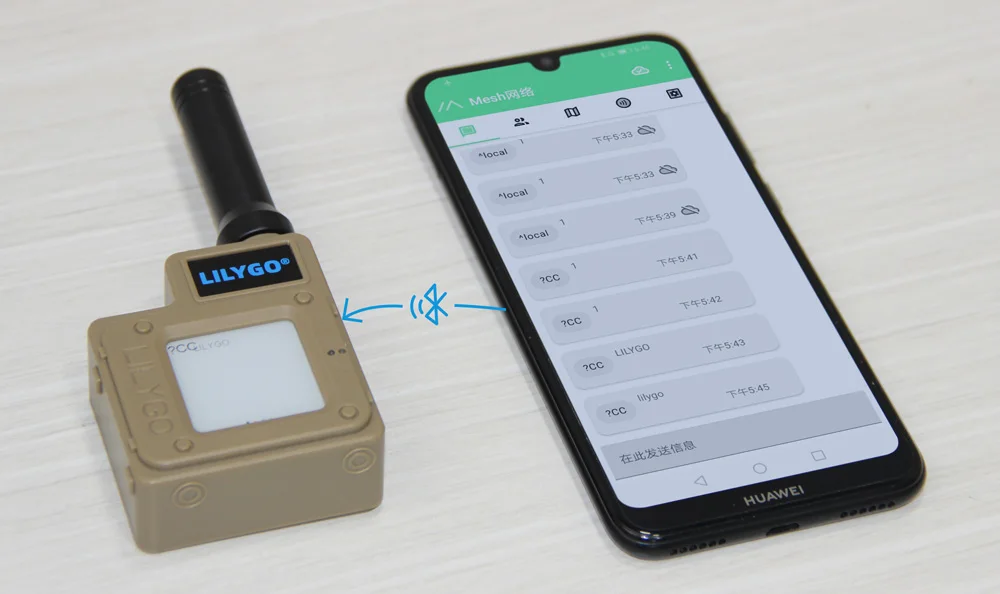 LILYGO TTGO Meshtastic T-Echo Lora SX1262 Wireless Module