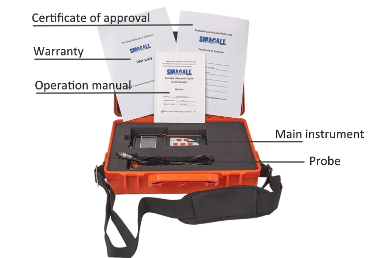 Portable Ultrasonic Liquid Level Indicator For Co2 Cylinder Liquid ...