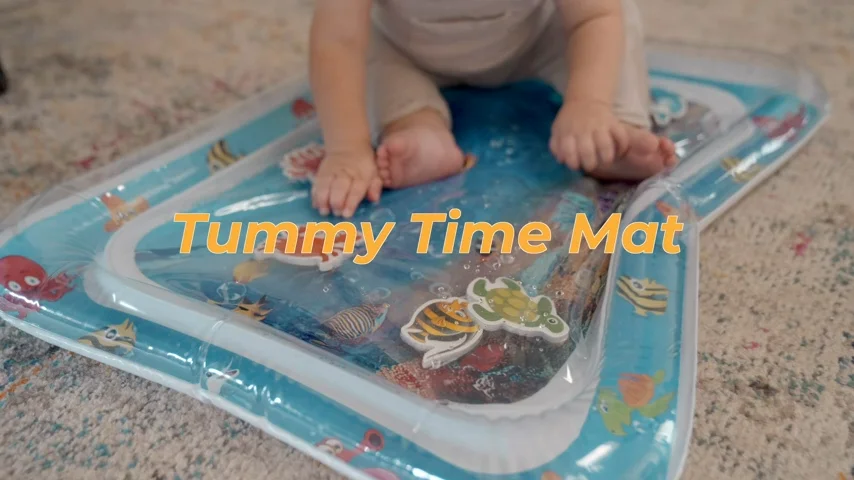 Wholesale Baby Tummy Time Water Mat 3 6 9 Month Infant Toddler ...