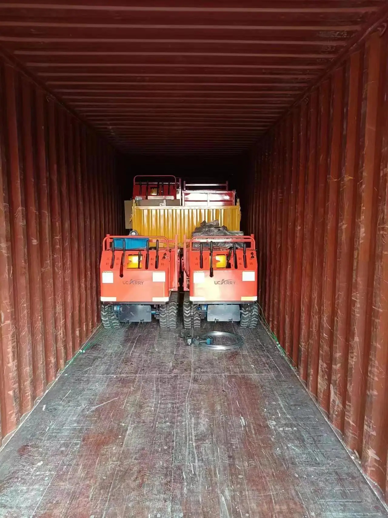 Mini Tipper Crawler Truck Tracked Mini Dumper Track Steering Small Site ...