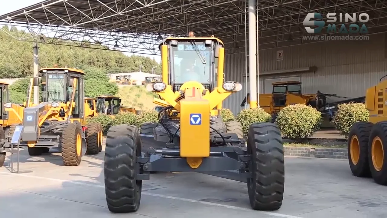 Sinomada Motor Grader Controls Engine 215hp Motor Grader Gr215 Gr215 ...