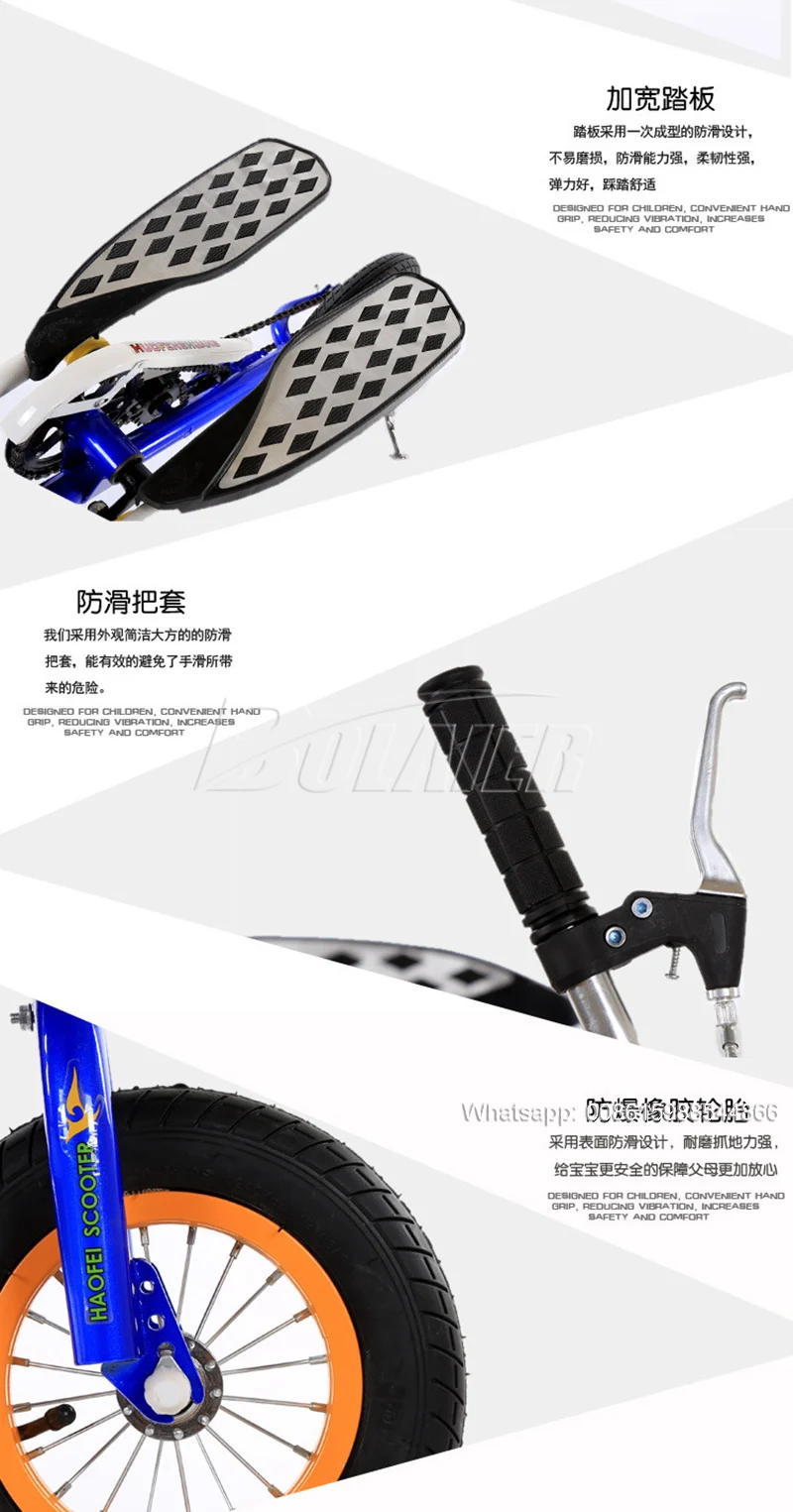 2020 Wings Stepper Scooter for Adult Wingflyer 12inch Air Wheels