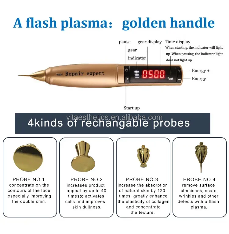 2 In 1 Eyelid Lifting Fibroblast Ozone Jet Plasma Pen Spot Mole Removal ...