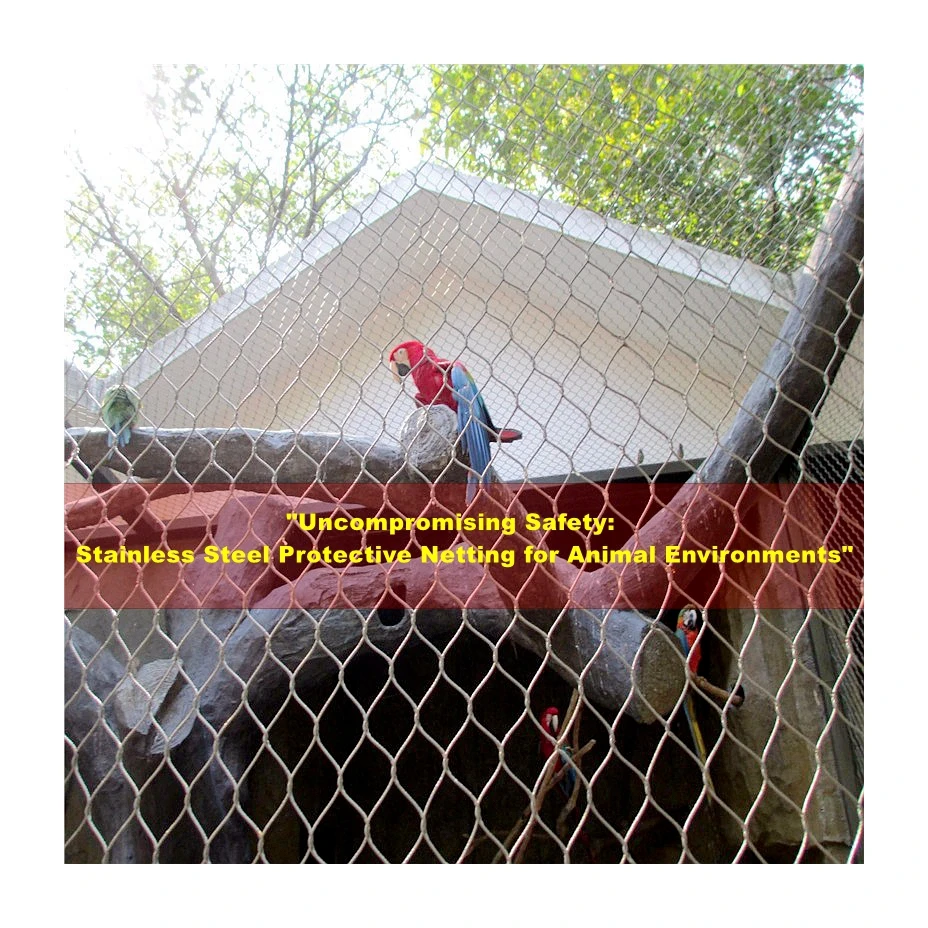 Stainless Steel Animal Rope Enclosure Rts Durability Aviary Cage Wire ...
