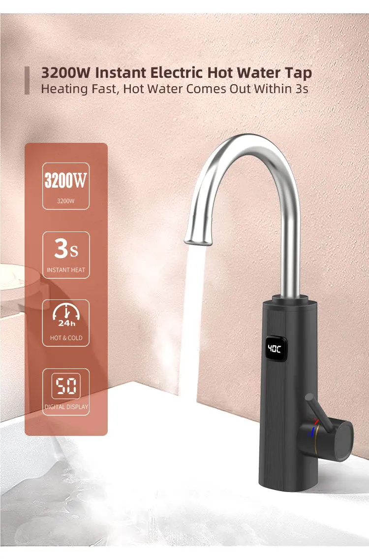 JNOD Instant Electric Hot Water Tap - Efficient & Reliable