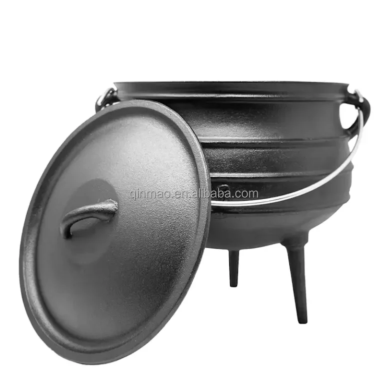 Shop Our Cast Iron Three Legs Pot - Pre-Seasoned & Durable