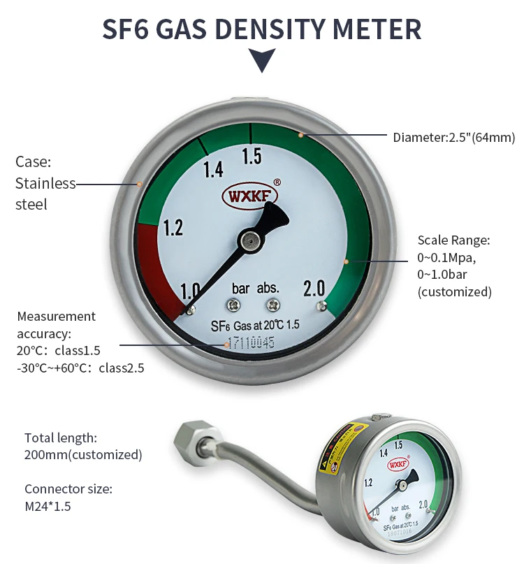 New 2024 Circuit Pole Switch and Transform SF6 Density Meter| Alibaba.com