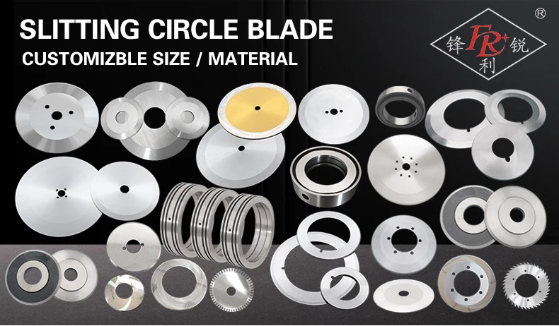 Round Blade Slitting Upper And Lower Blades Paper Pvc Various Paper ...